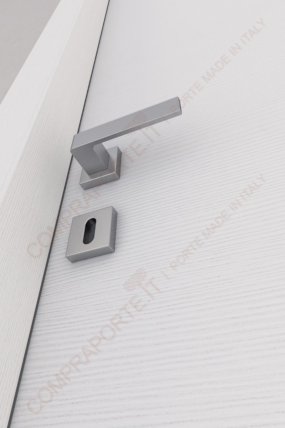 Porta Bianco Matrix mod.115 - Porte in Legno - Compraporte.it