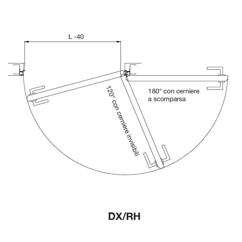 Porta Raso Muro - BATTENTE - IN PRONTA CONSEGNA - Porte Raso Muro ...